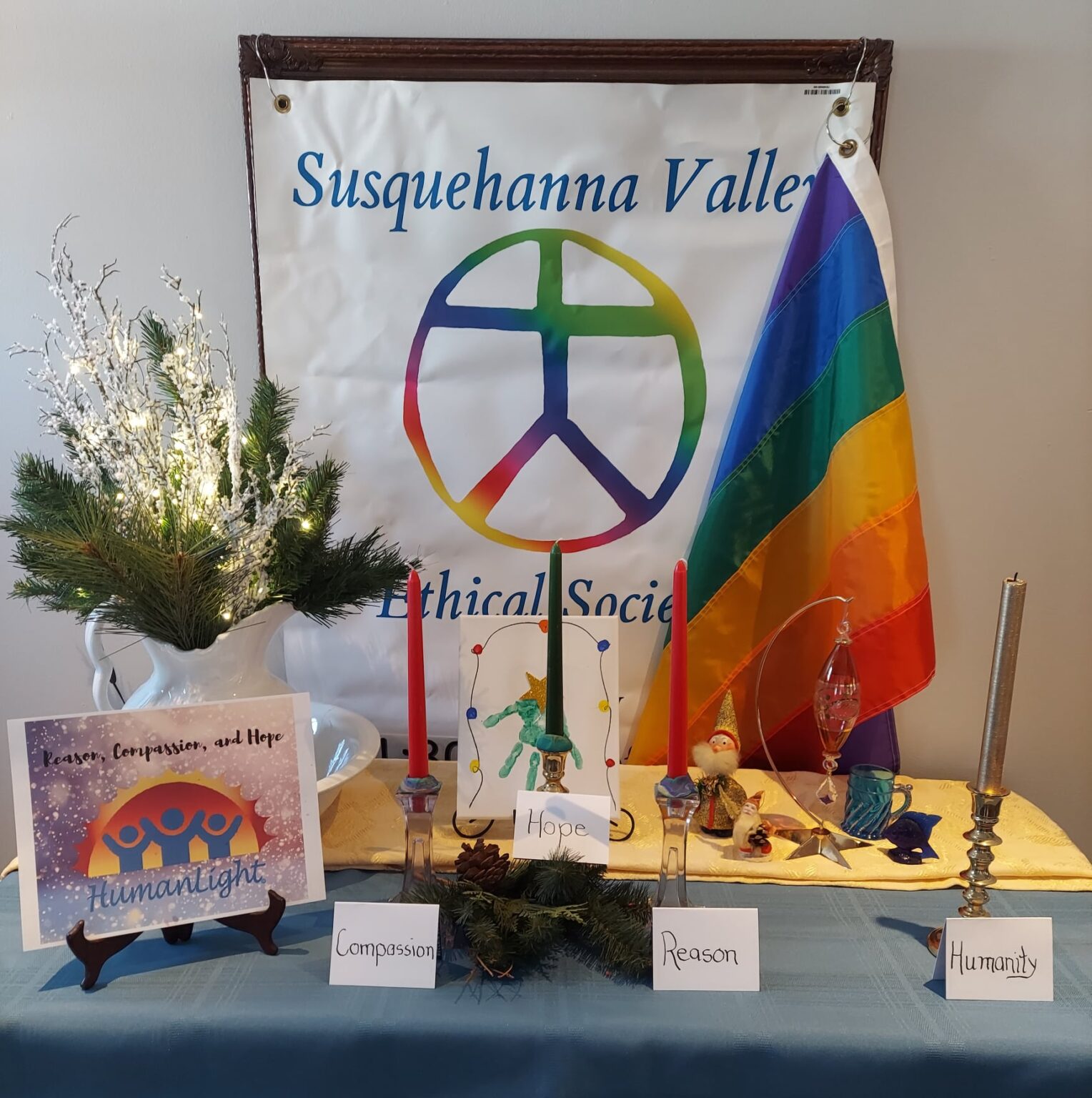 HumanLight - on December 23rd - HumanLight - the secular December holiday